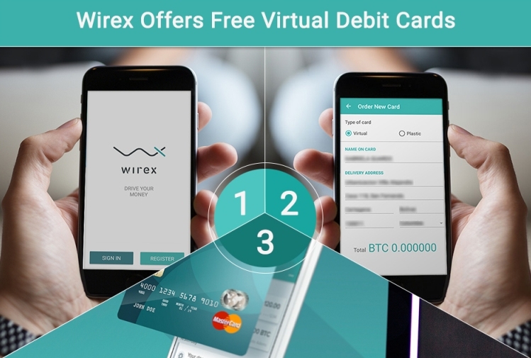 Wirex now offers free virtual bitcoin debit cards - EconoTimes