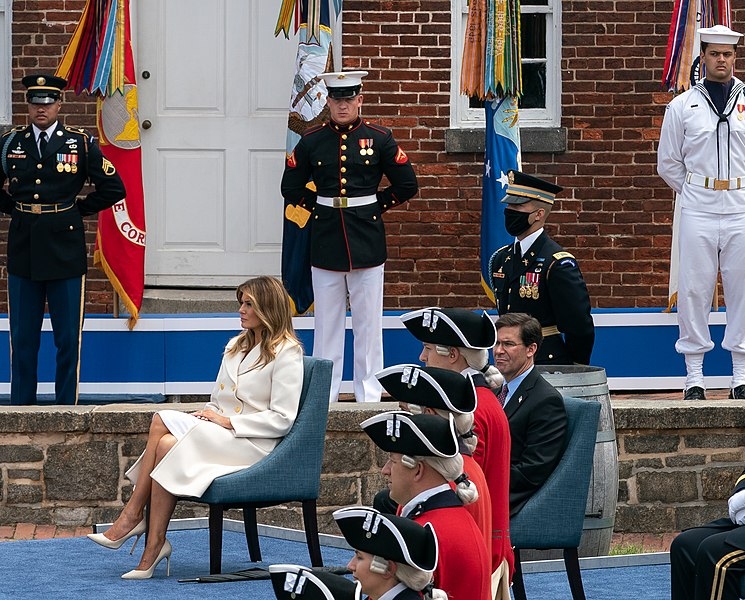 Melania Trump shock: FLOTUS joins husband to witness historic NASA ...