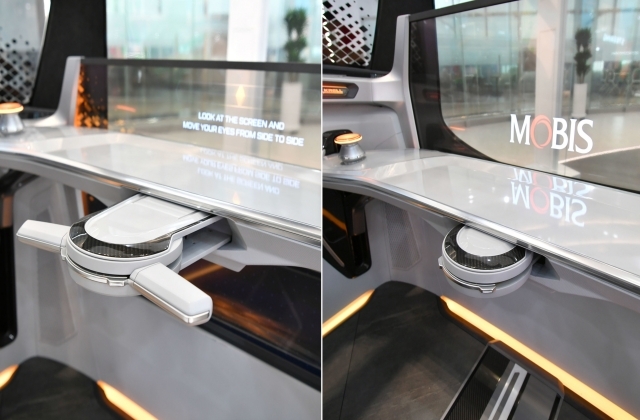 Hyundai Mobis unveils advanced foldable steering wheel system - EconoTimes