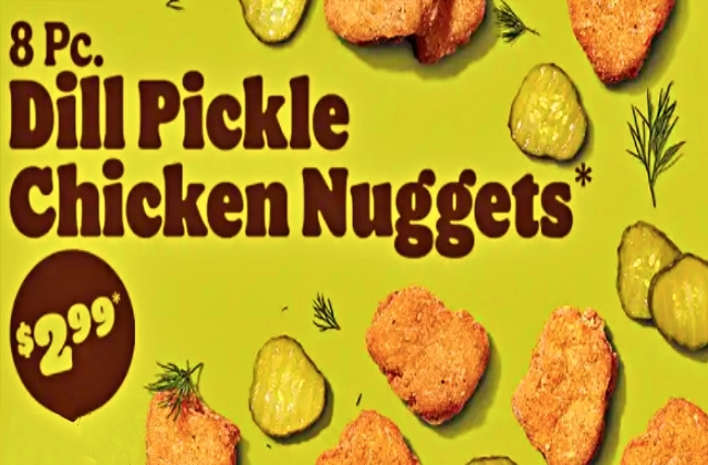 Burger King Canada adds Dill pickle nuggets to the menu - EconoTimes